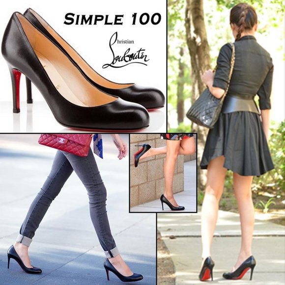 Christian Louboutin | Shoes | Christian Louboutin Simple Metallic Green ...